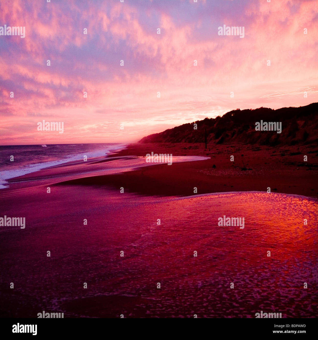 Quiet surf at australian beach hi-res stock photography and images - Alamy