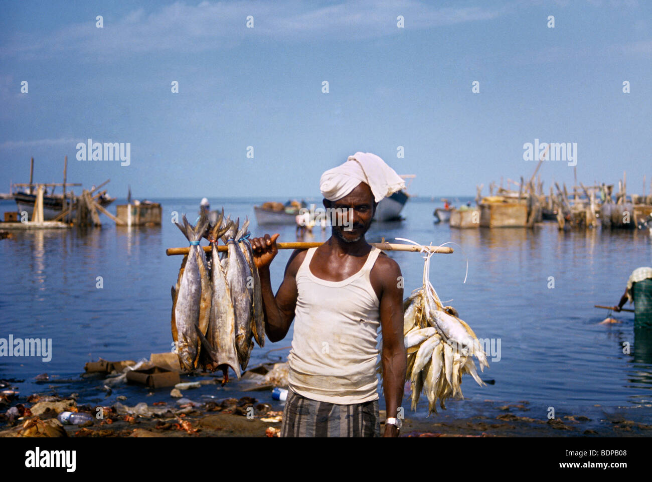 Gizan Saudi Arabia Fisherman Red Sea Stock Photo - Alamy