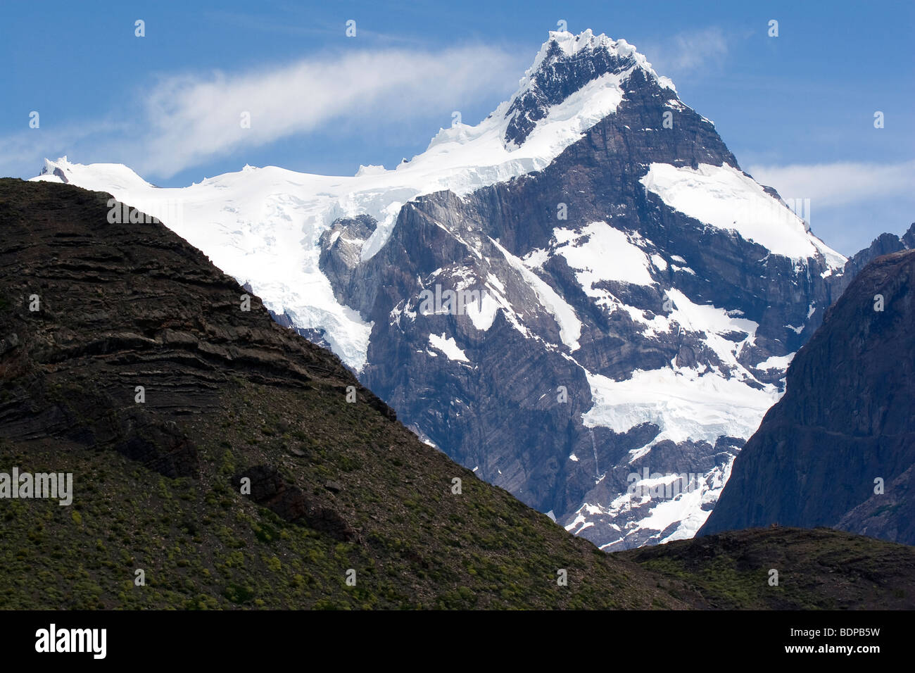 The scenic beauty of Torres del Paine National Park, Chile Stock Photo ...