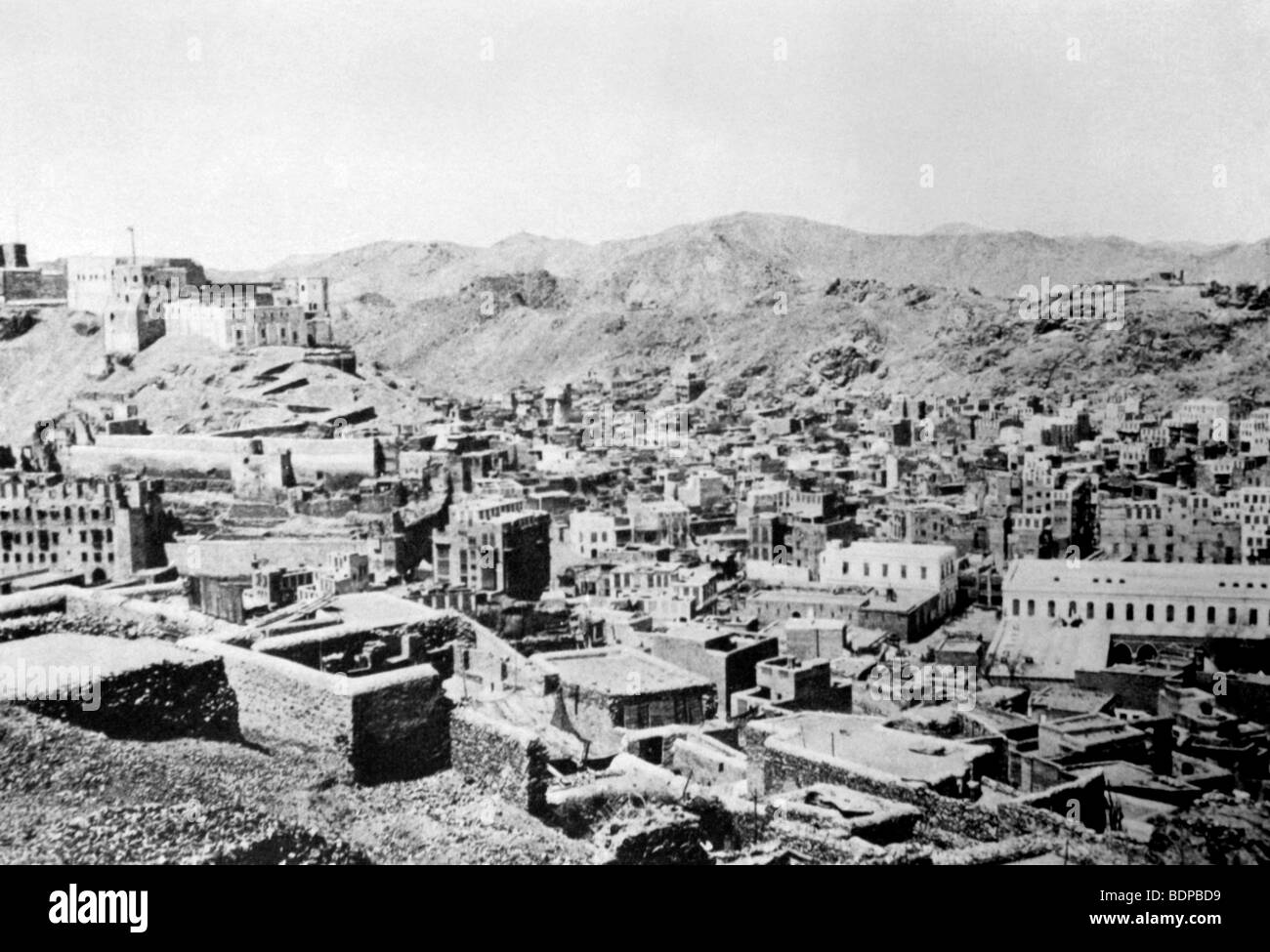 Saudi Arabia Historical Overview of City Mecca Stock Photo - Alamy