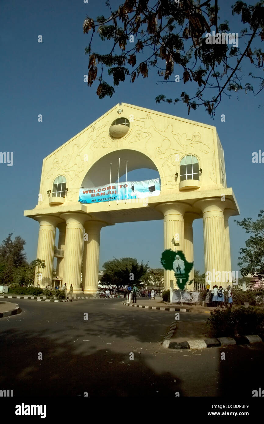 Gambia banjul arch 22 hi-res stock photography and images - Alamy
