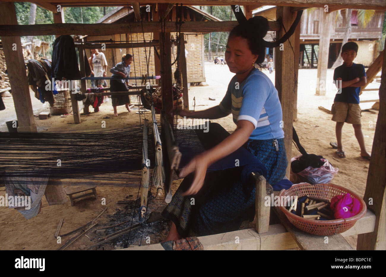 In Thai Dam village Stock Photo - Alamy