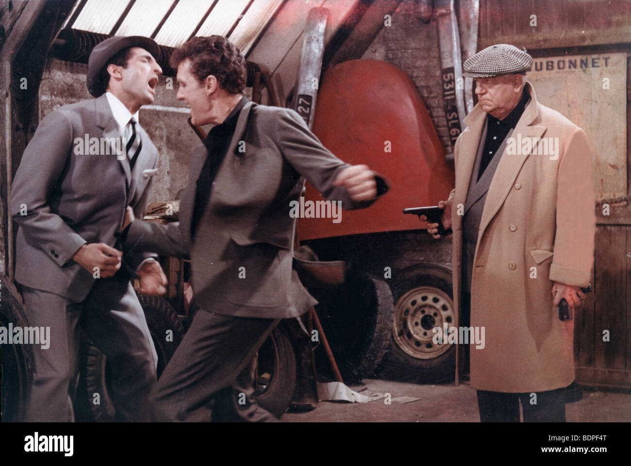 Le soleil des voyous Year: 1967 Director: Jean Delannoy Jean Gabin, Robert Stack Stock Photo - Alamy