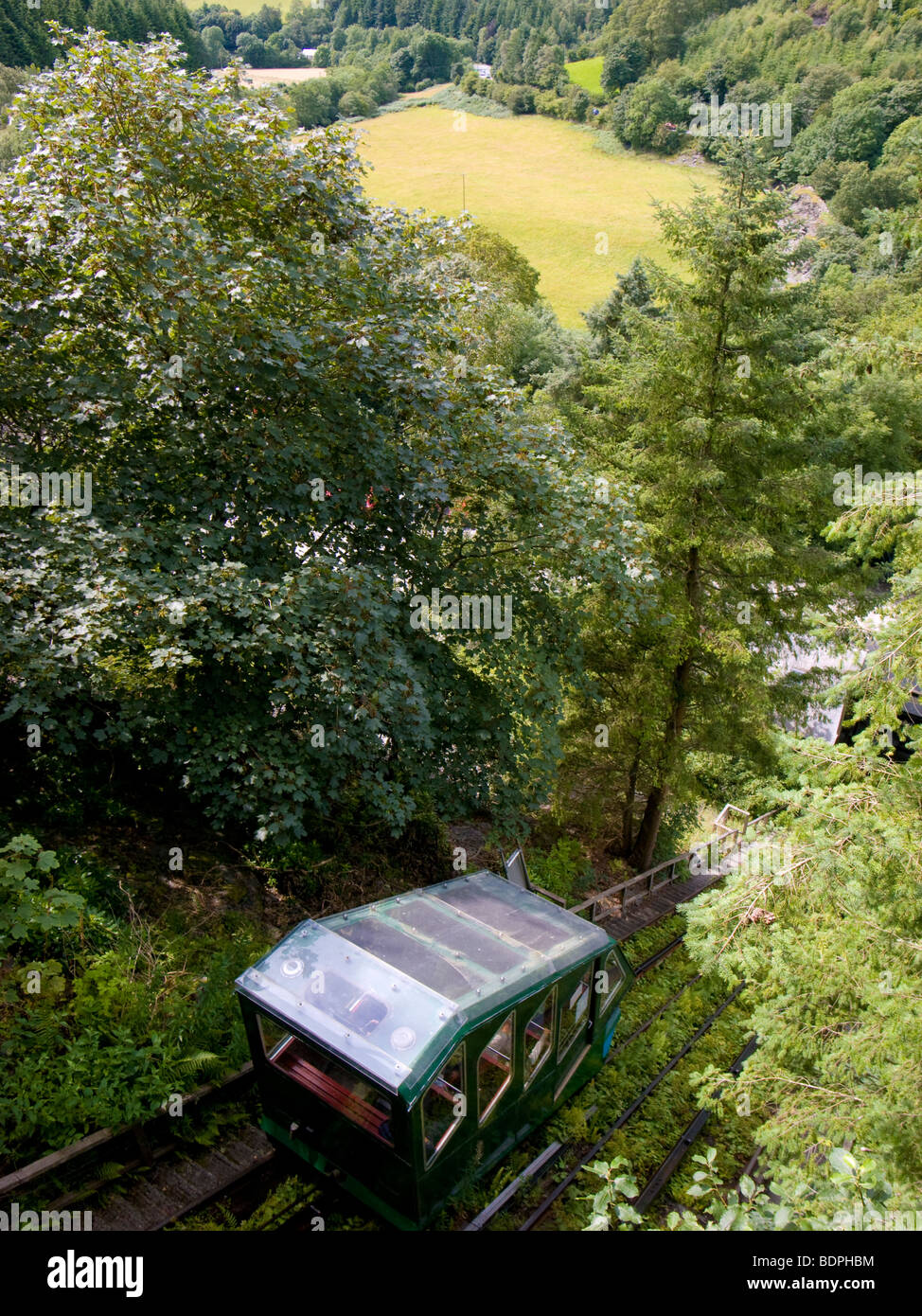 The water-balanced cliff railway at the centre for alternative ...