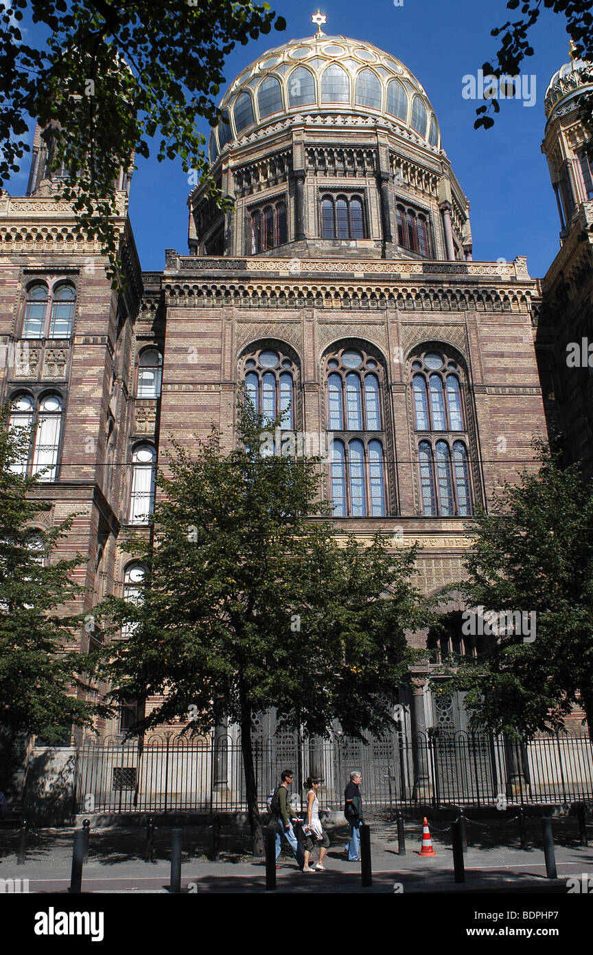 The Neue Synagoge "New Synagogue" Oranienburger Straße, Berlin, Germany ...