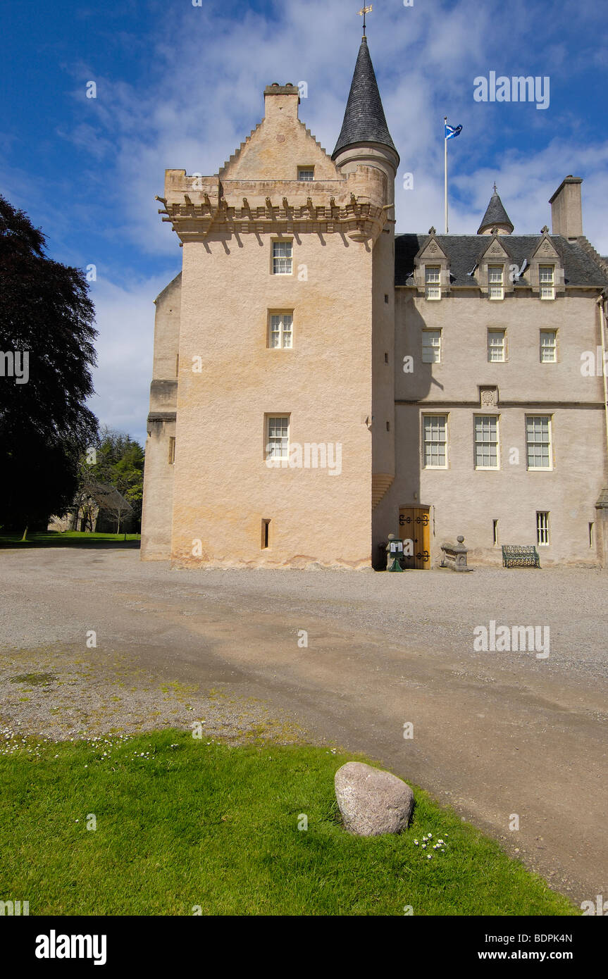 Brodie castle near Inverness. Grampian region. Scotland. United Kingdom ...