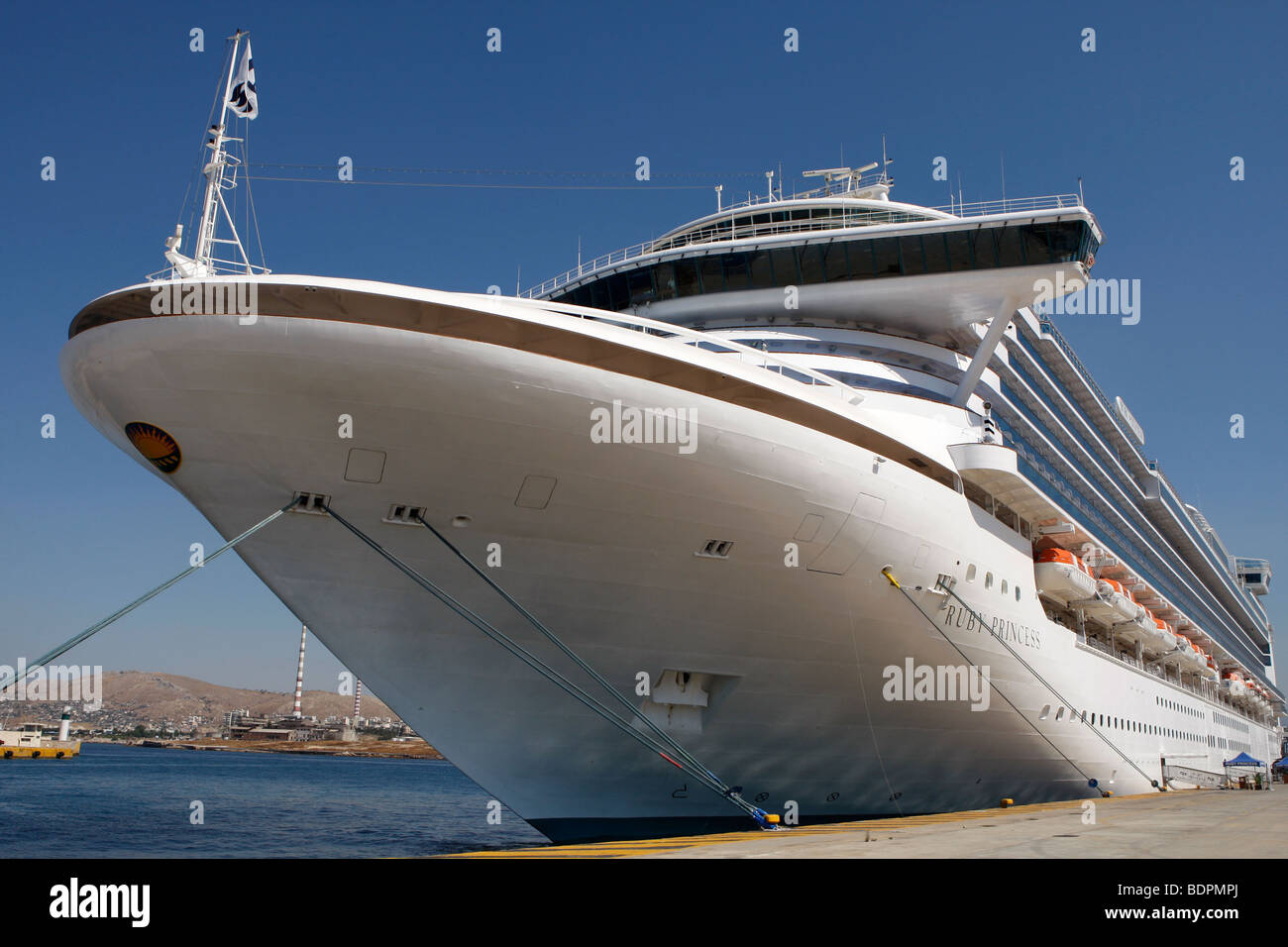 the cruise ship "Ruby Princess Stock Photo - Alamy
