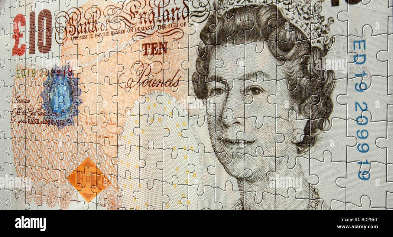 Ten pounds banknote hi-res stock photography and images - Alamy