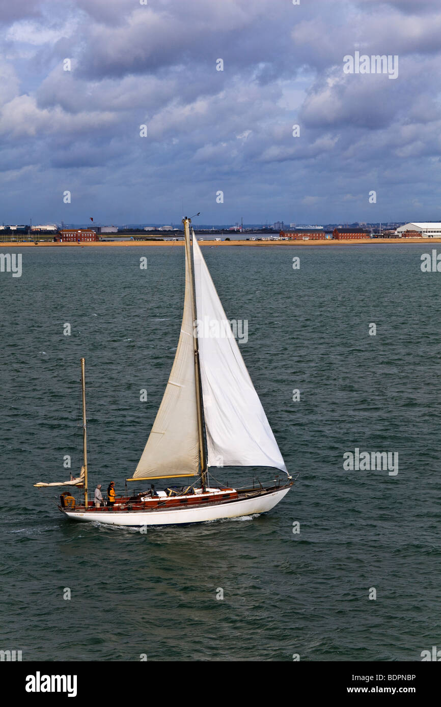 Traditional sailing ketch hi-res stock photography and images - Alamy