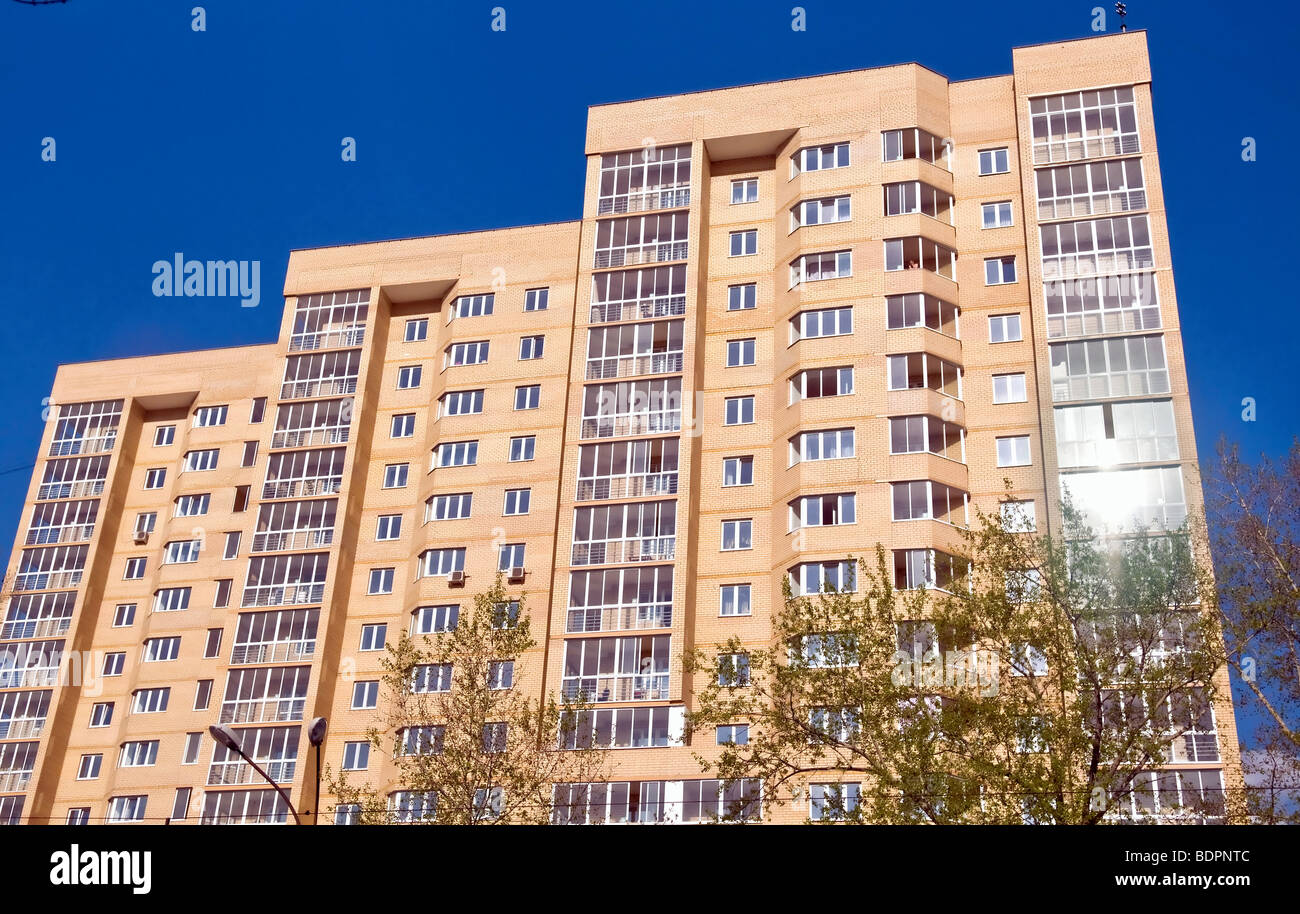 city view - apartment building Stock Photo - Alamy