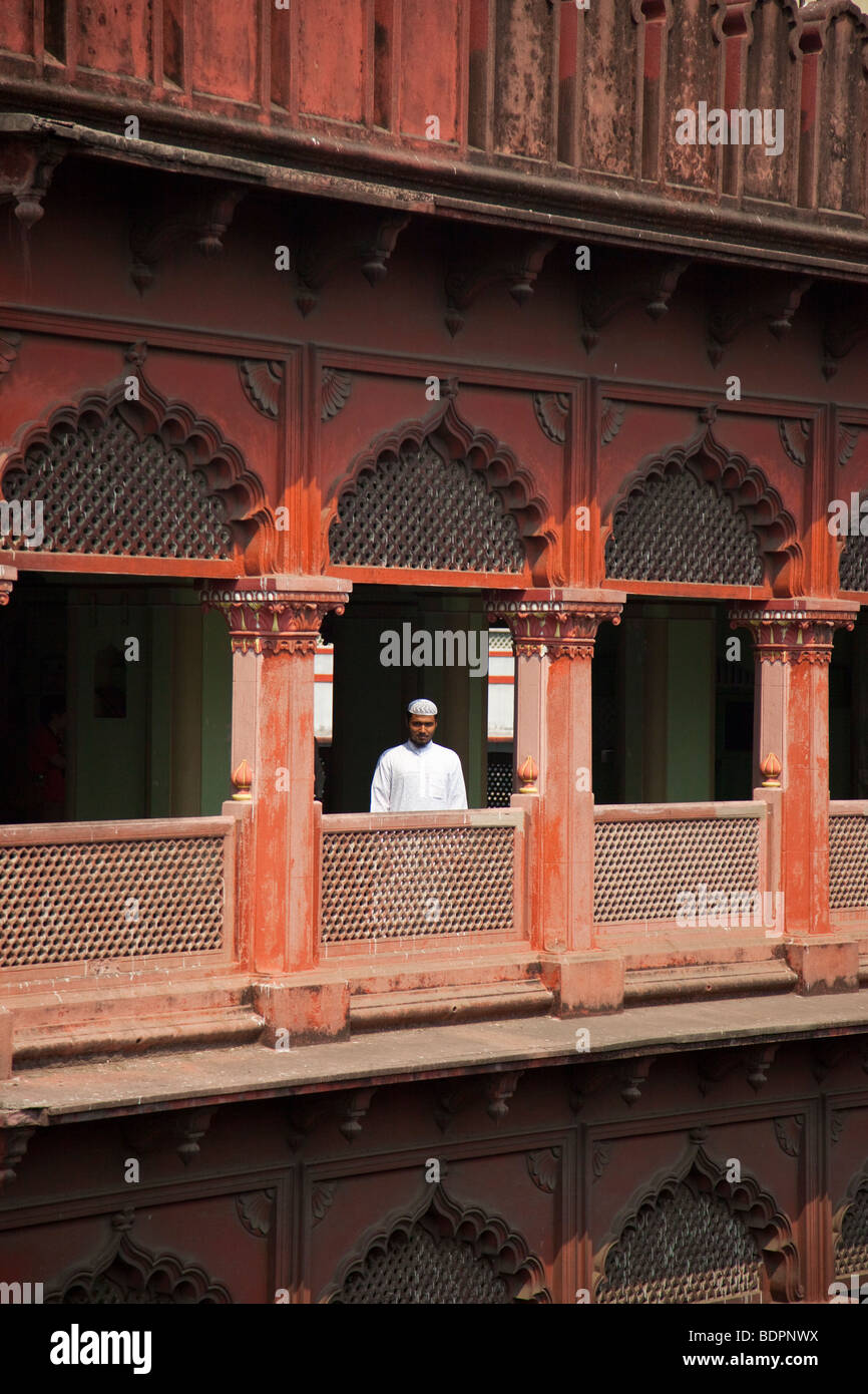 Muslim Man inside Nakhoda Mosque in Calcutta India Stock Photo - Alamy