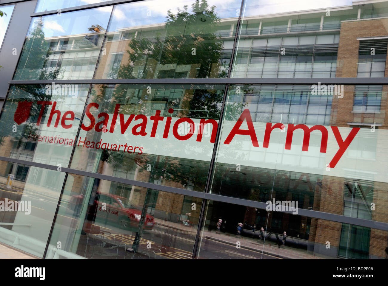 The Salvation Army international headquarters in Queen Victoria St, London, England, UK Stock ...