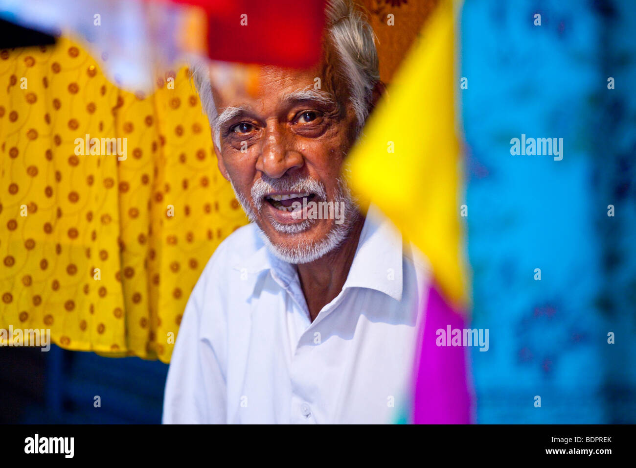 Indian Vendor in a Market in Calcutta India Stock Photo - Alamy