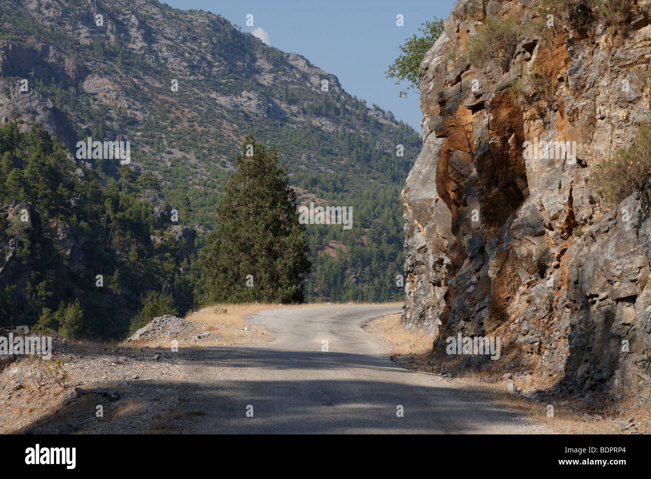 Turkish road, taurus mountains Alanya Turkey Stock Photo - Alamy