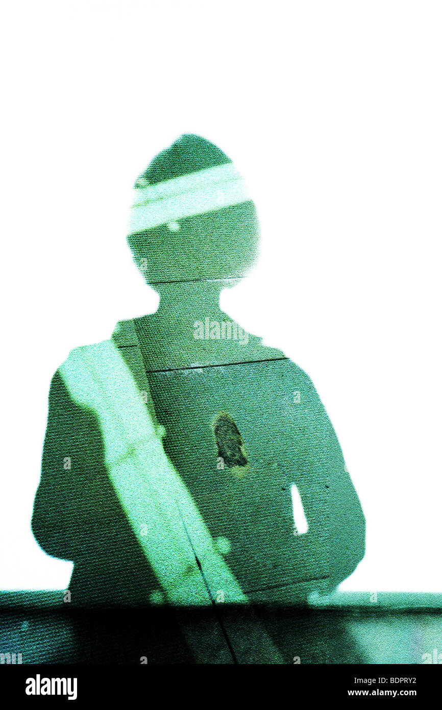Figure shadow on wall hi-res stock photography and images - Alamy