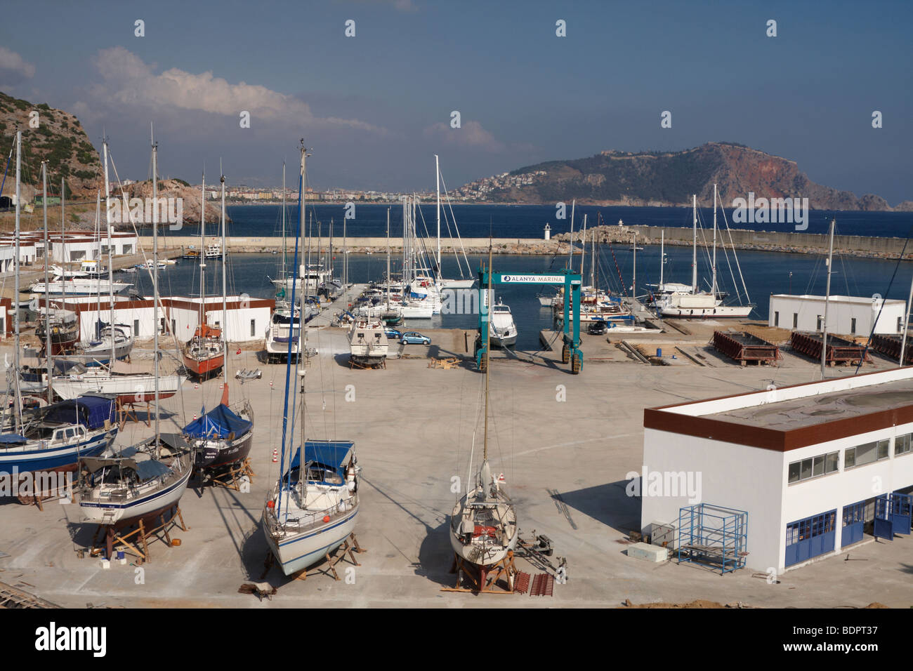 Alanya city center turkey hi-res stock photography and images - Alamy