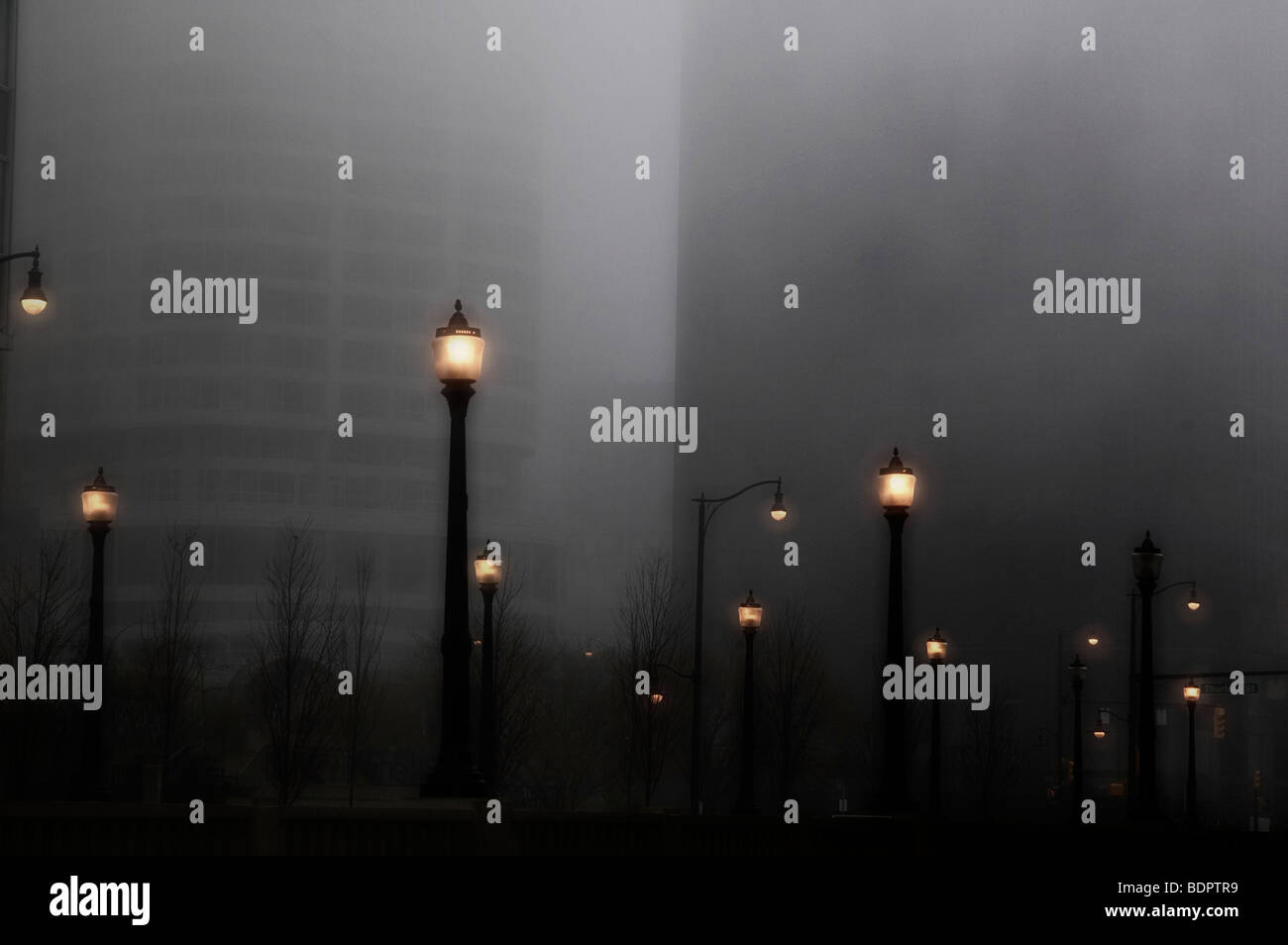 Street lights in an urban environment Stock Photo - Alamy