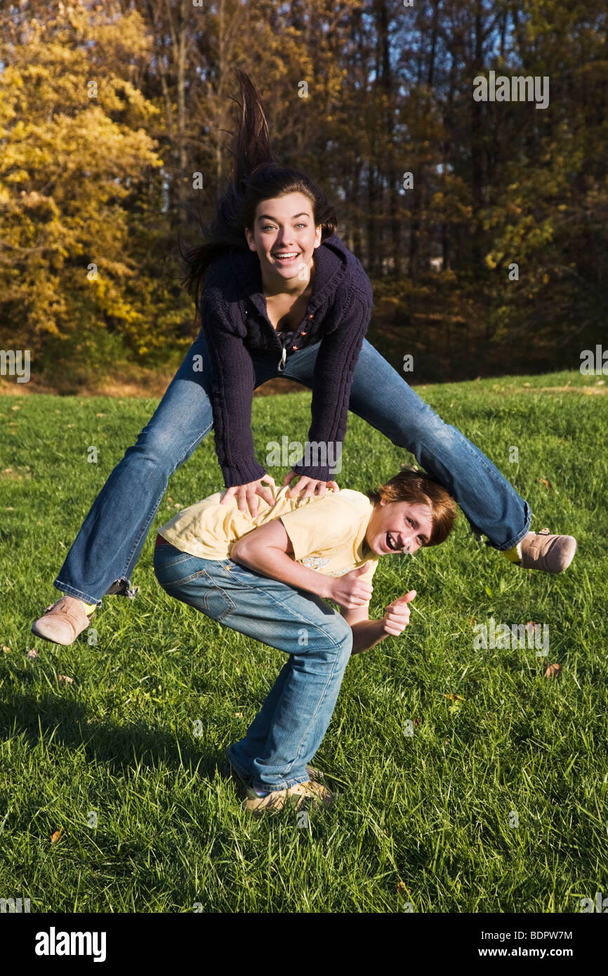 Leapfrog group hi-res stock photography and images - Alamy