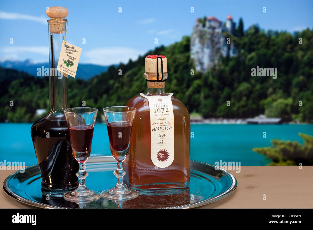 Schnapps bottles hi-res stock photography and images - Alamy