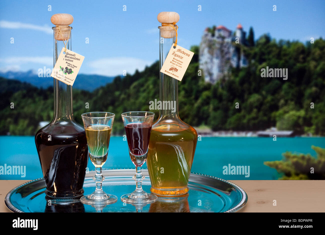 Schnapps bottles hi-res stock photography and images - Alamy