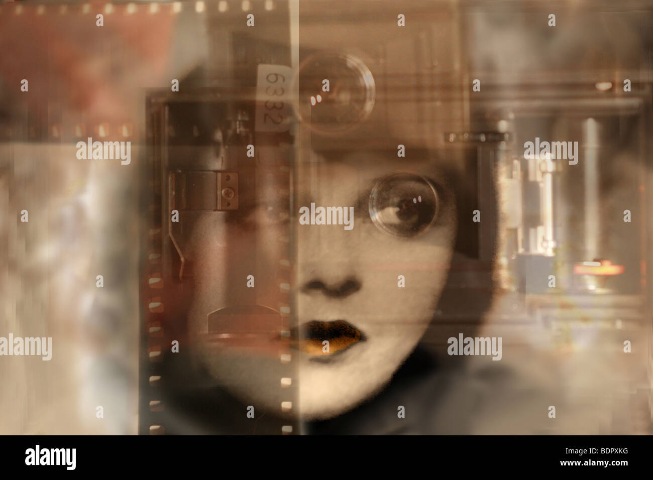 An old fashioned film frame Stock Photo - Alamy