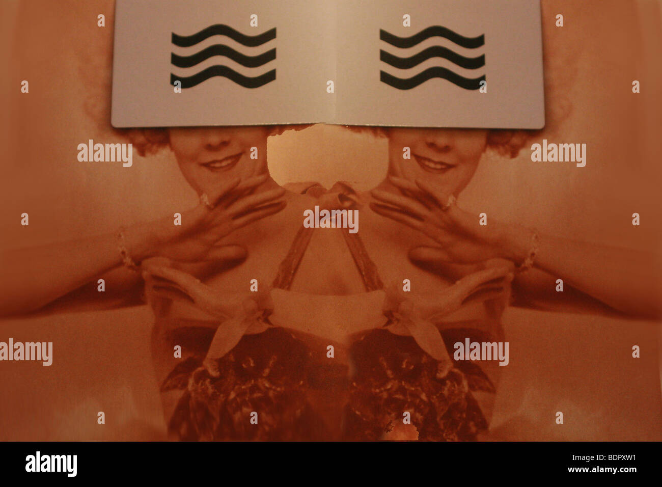 A woman with waves Stock Photo - Alamy