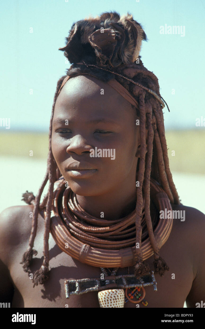 namibia, himba people Stock Photo - Alamy