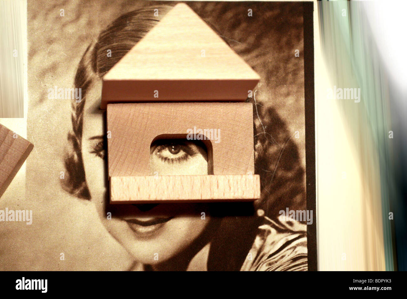 Woman spy house hi-res stock photography and images - Alamy