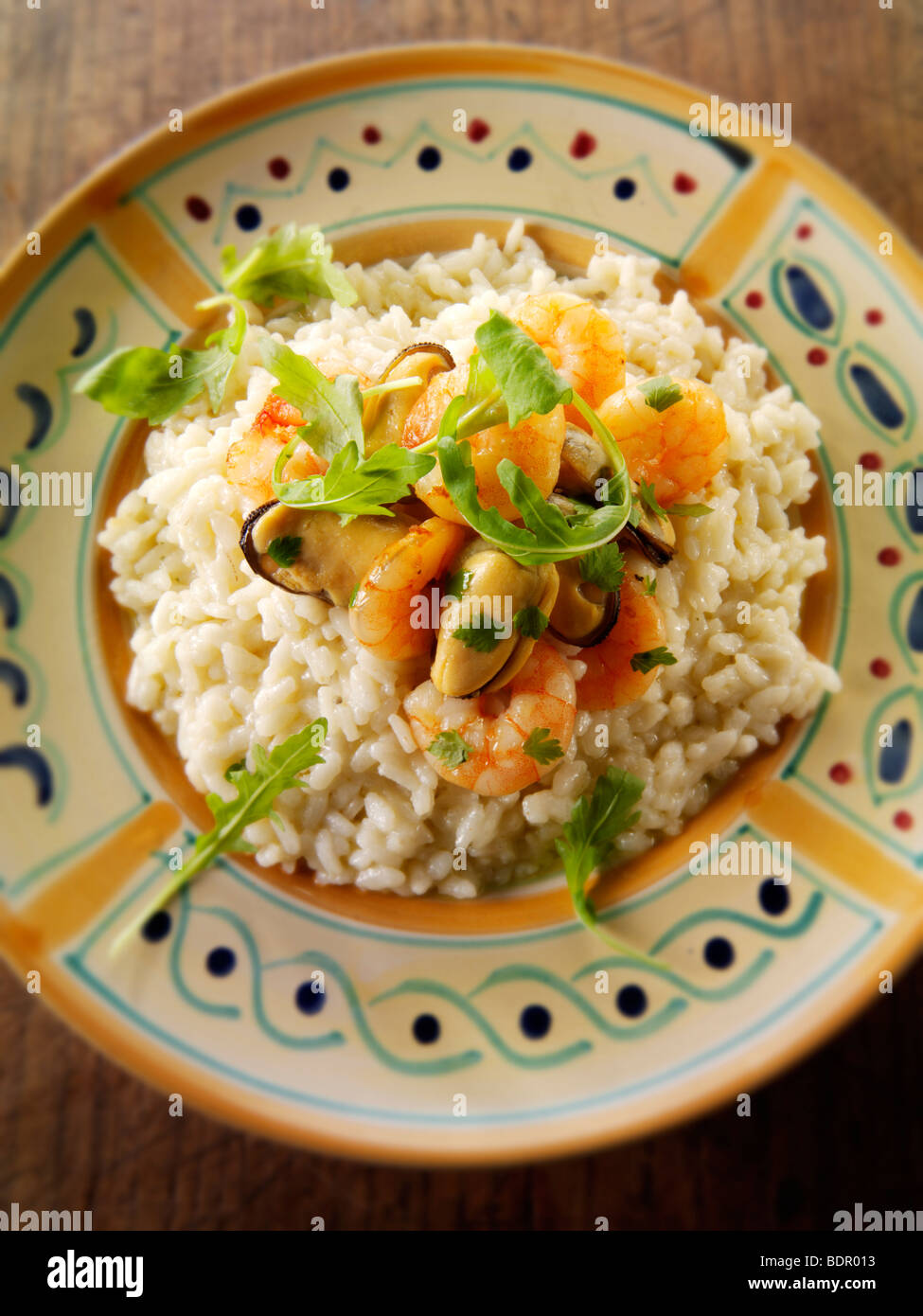 Seafood risotto hi-res stock photography and images - Alamy