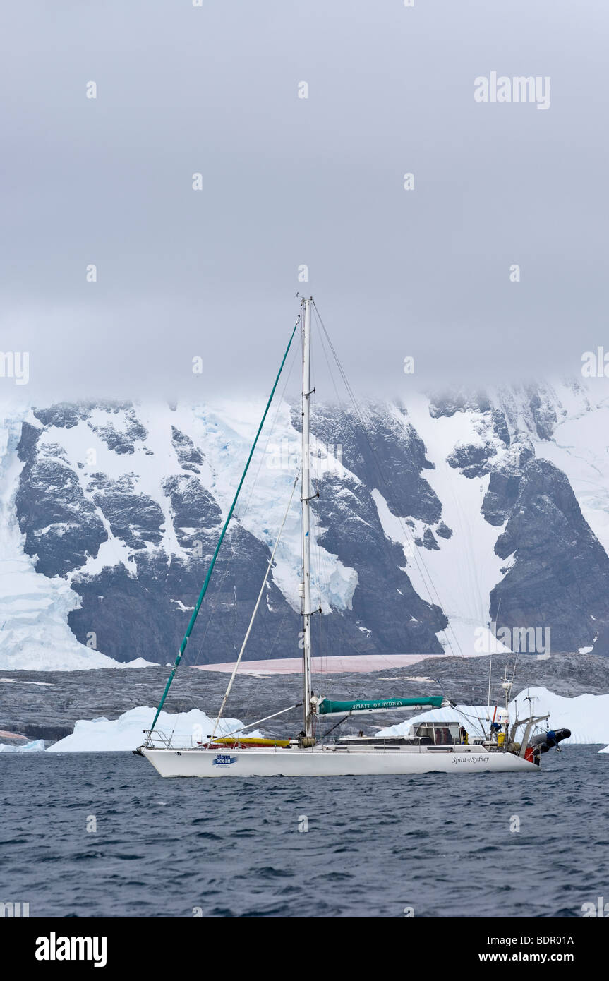 Spirit of Sydney near Pleneau Island Antarctica Stock Photo - Alamy