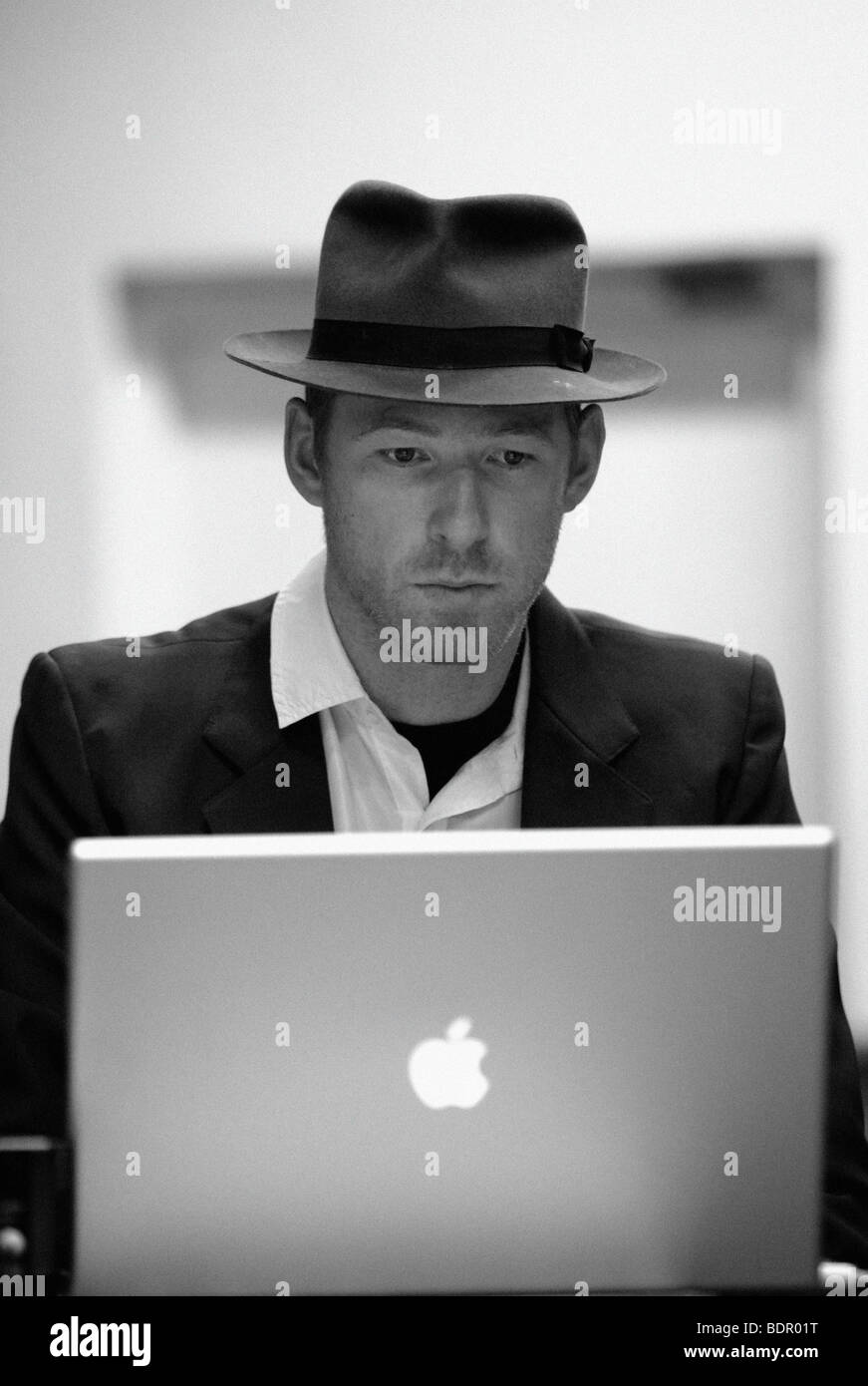 To concentrate at work Black and White Stock Photos & Images - Alamy