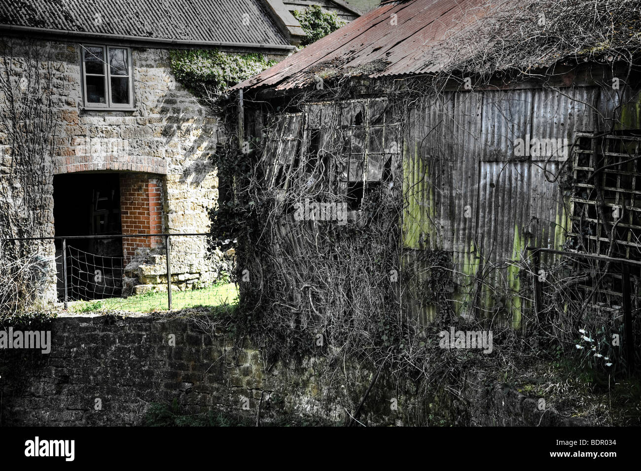 Rural farm buildings in Dorset England Stock Photo - Alamy