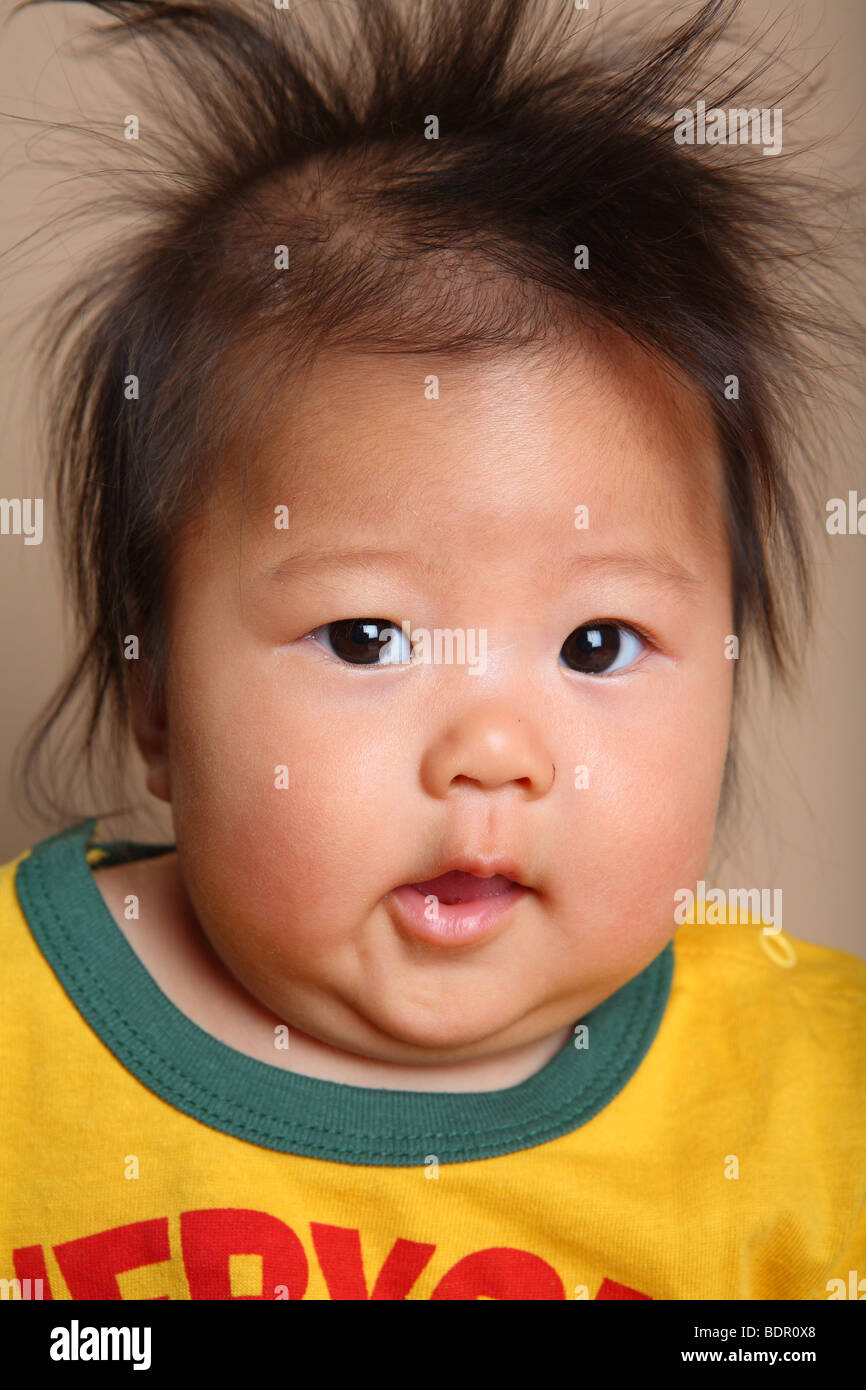 Asian Baby Girl Stock Photo - Alamy