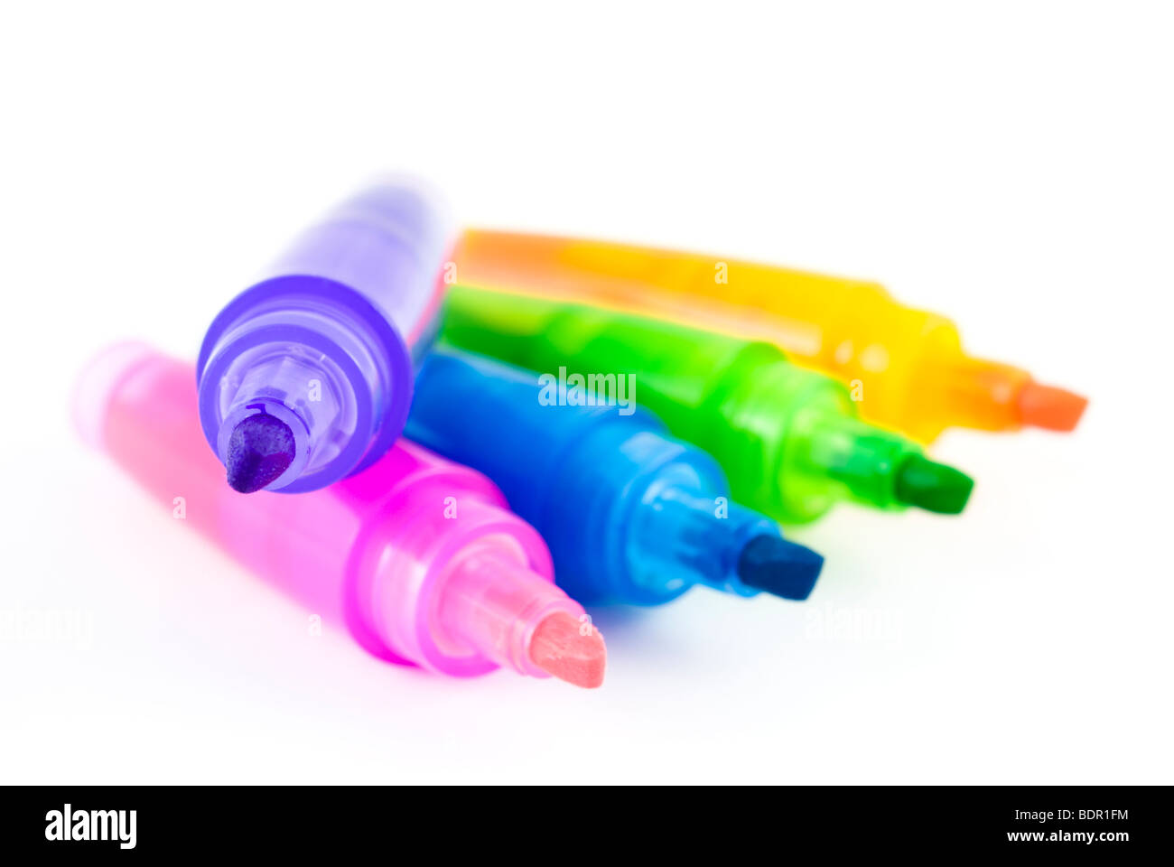 Purple highlighter pen hi-res stock photography and images - Alamy
