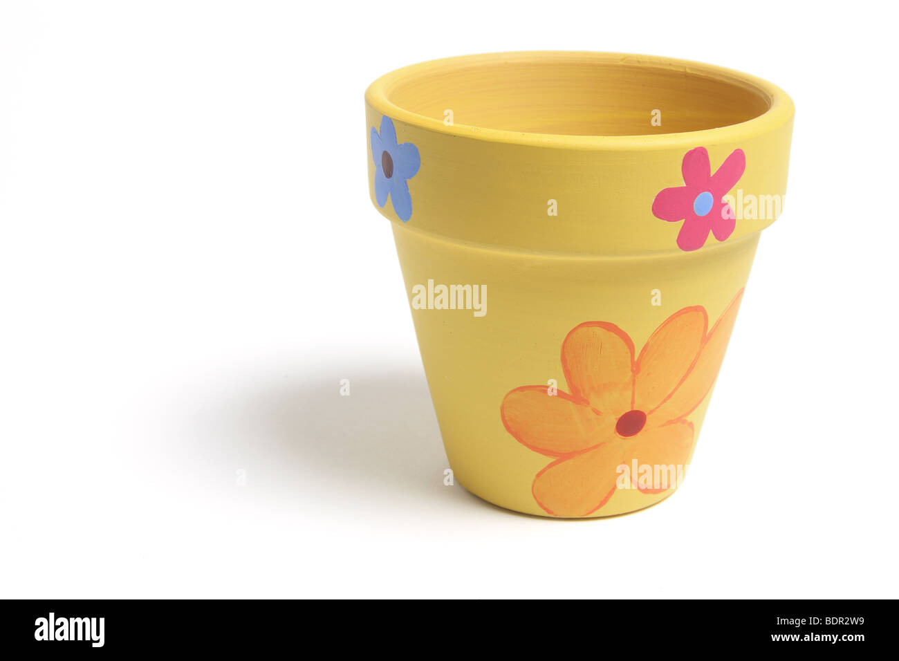 Empty flower pot Cut Out Stock Images & Pictures - Alamy