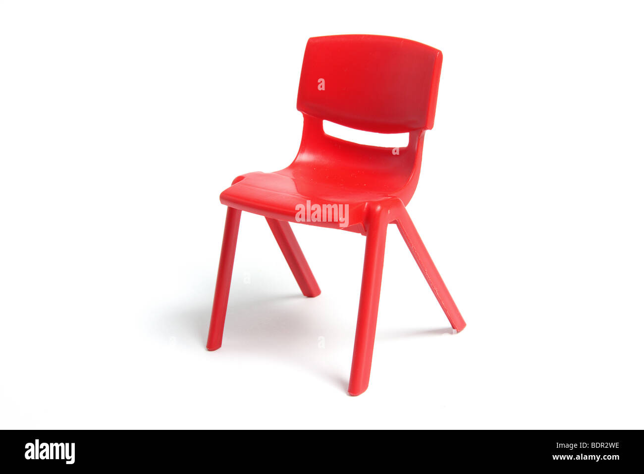 Plastic Miniature Chair Stock Photo - Alamy