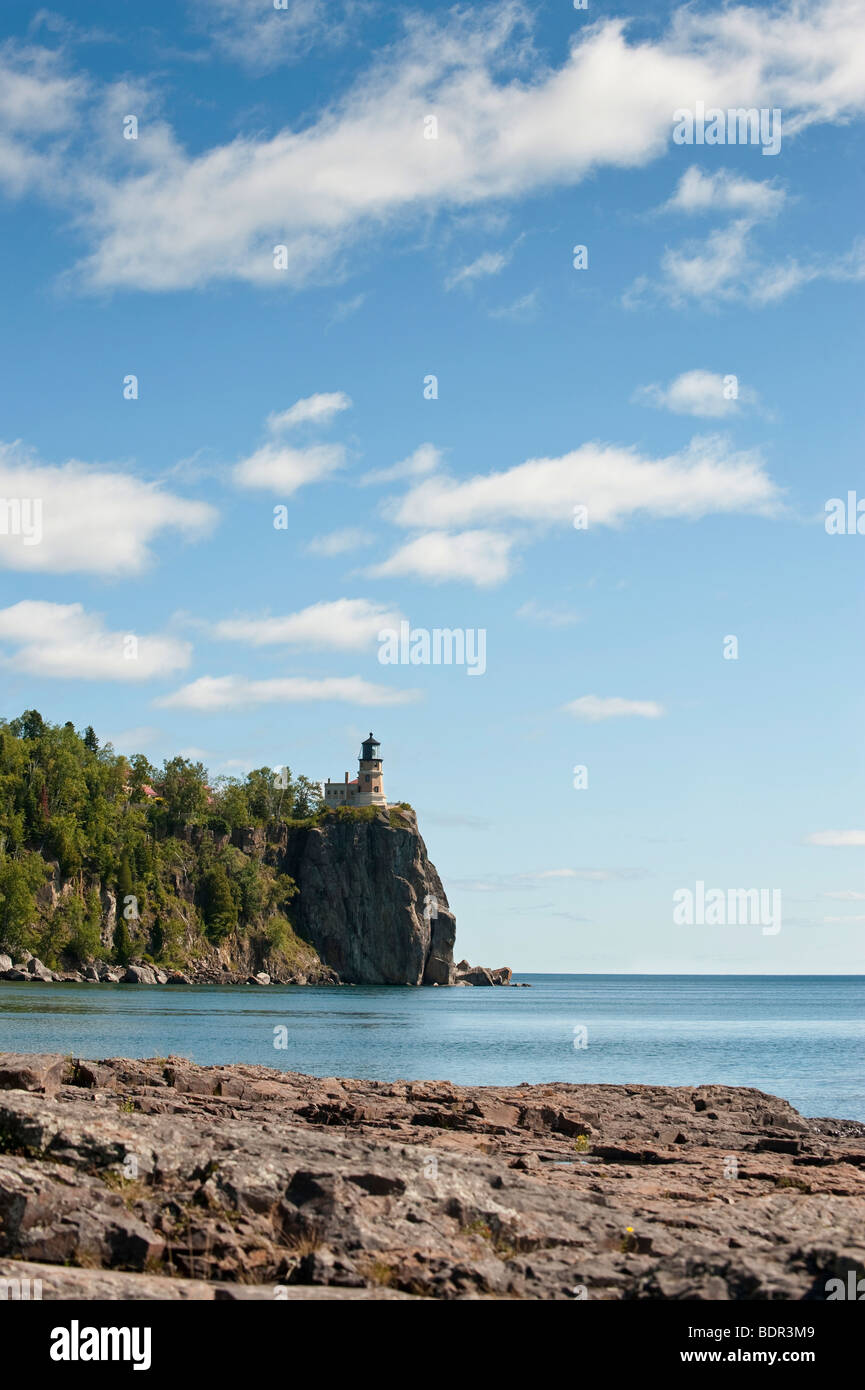 SPLIT ROCK LIGHTHOUSE ON MINNESOTA'S NORTH SHORE Stock Photo - Alamy