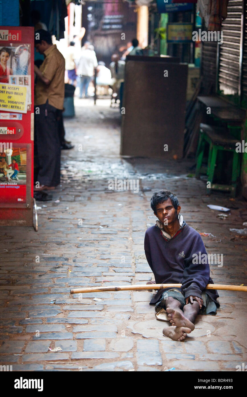 Poor Blind Man High Resolution Stock Photography and Images - Alamy