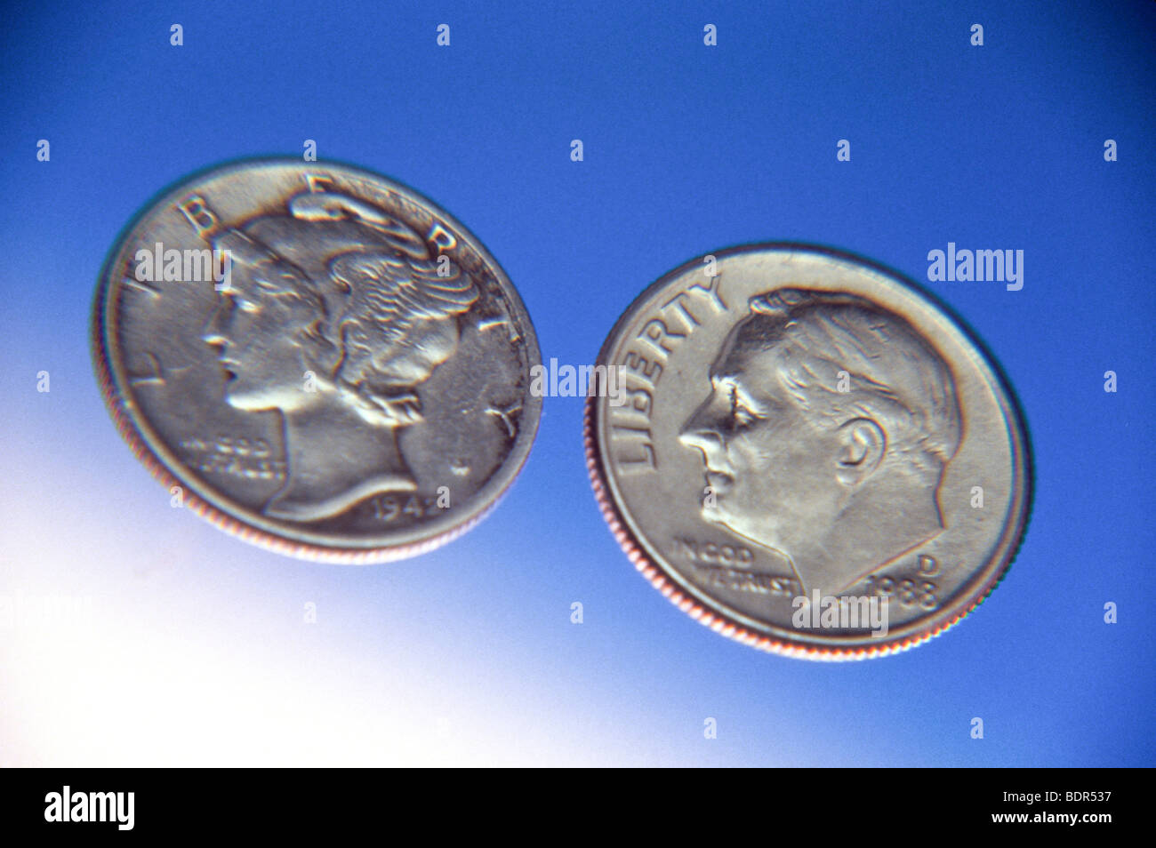 American dime hi-res stock photography and images - Alamy