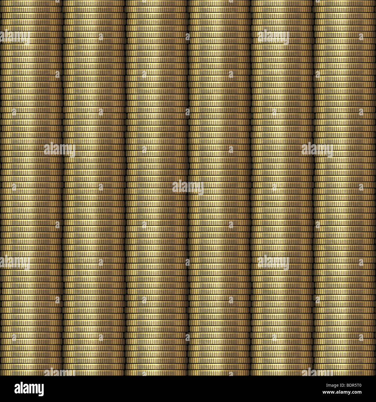 great background of rows of coins Stock Photo - Alamy