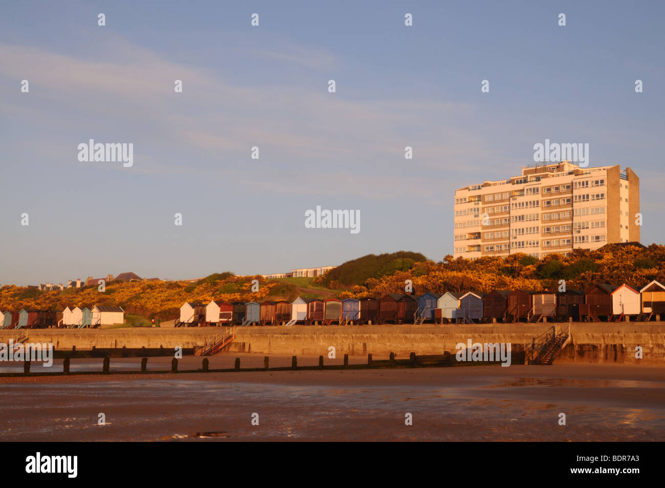 Frinton seafront at sunrise Stock Photo - Alamy