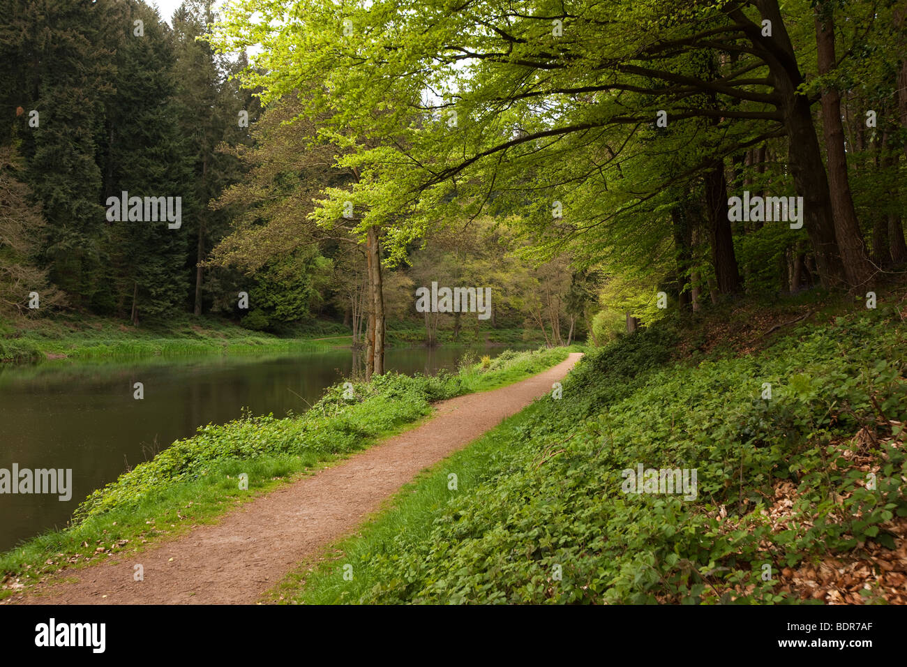 Scenic lakes and ponds hi-res stock photography and images - Alamy