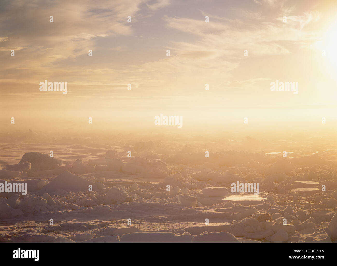 Pack ice Canada Stock Photo - Alamy