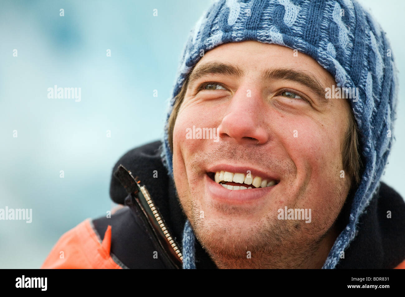 Portrait of a man in Svalbard, Norway Stock Photo - Alamy