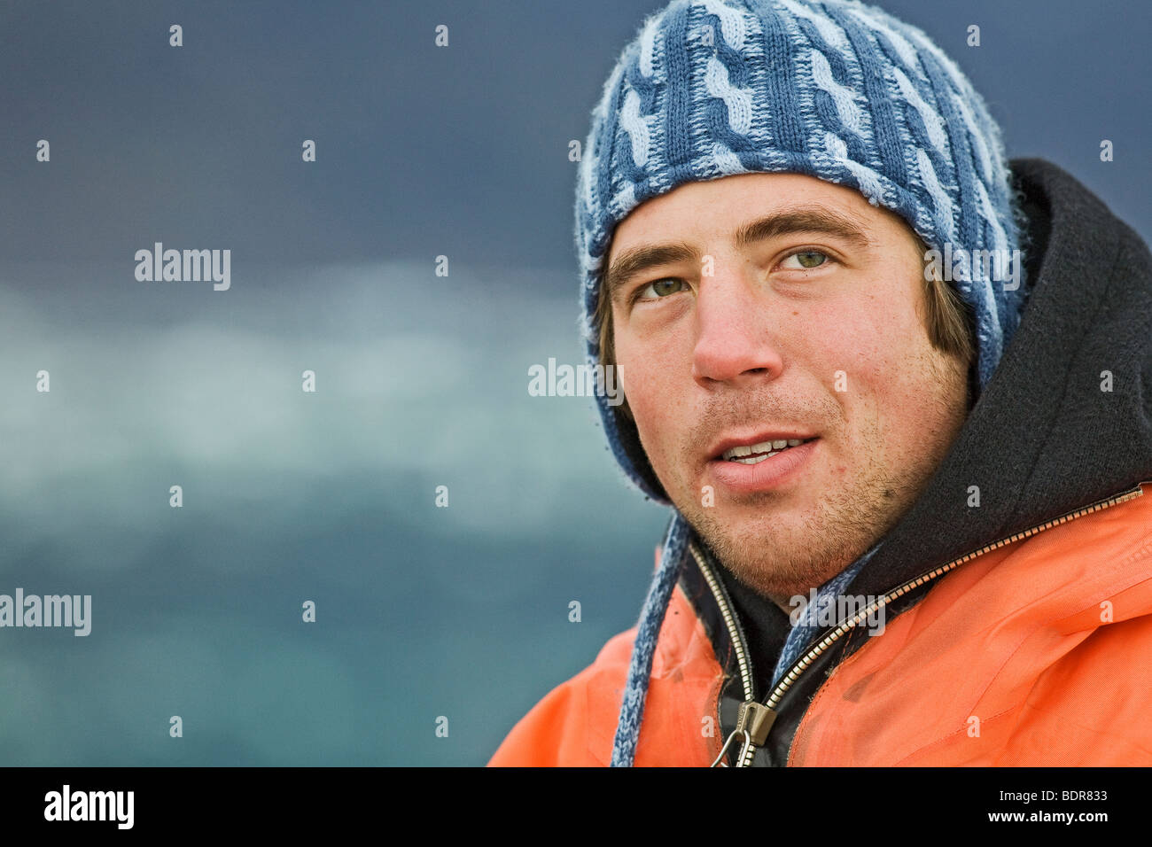Portrait of a man in Svalbard, Norway Stock Photo - Alamy