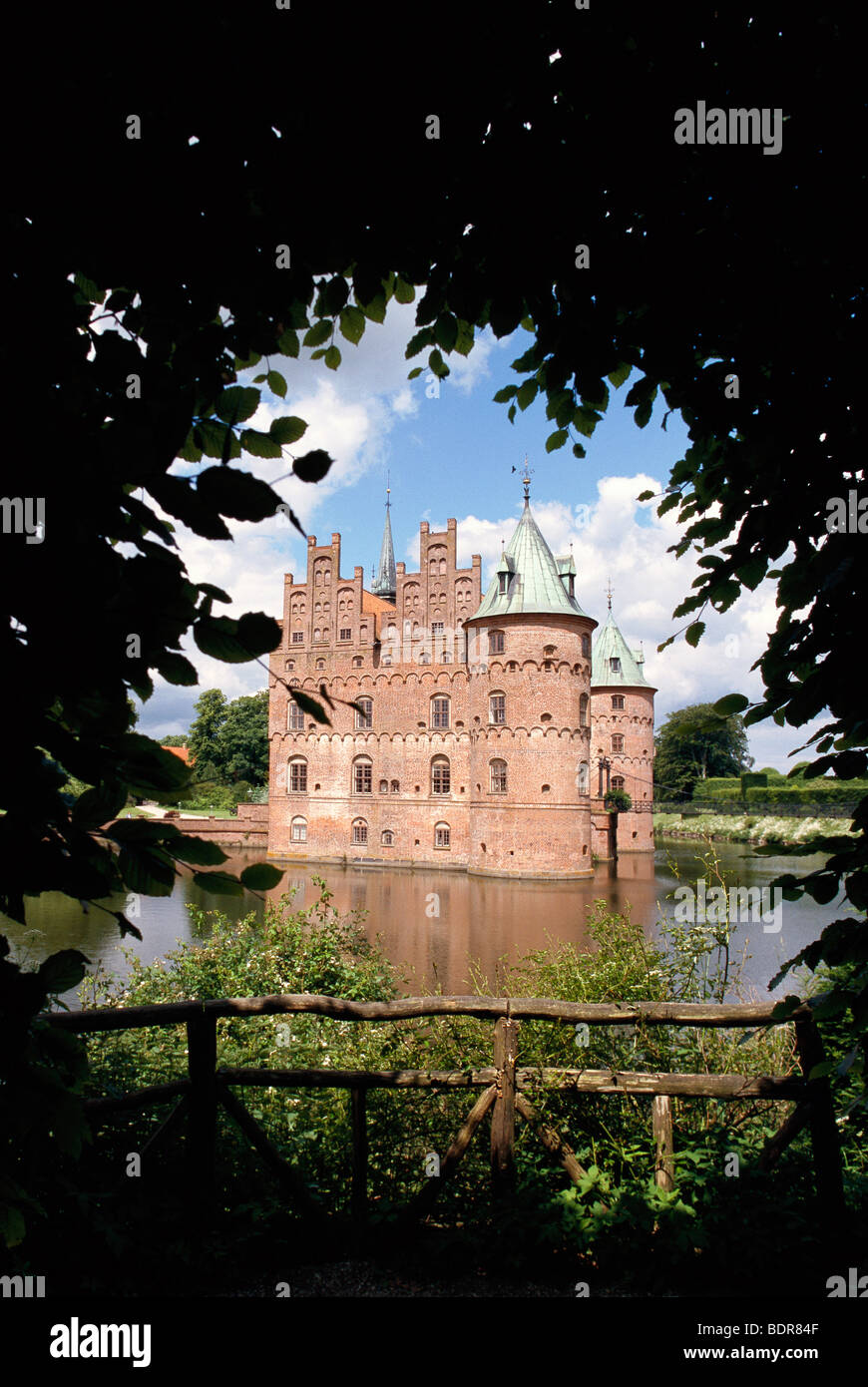 Egeskov Castle, Funen, Denmark Stock Photo - Alamy