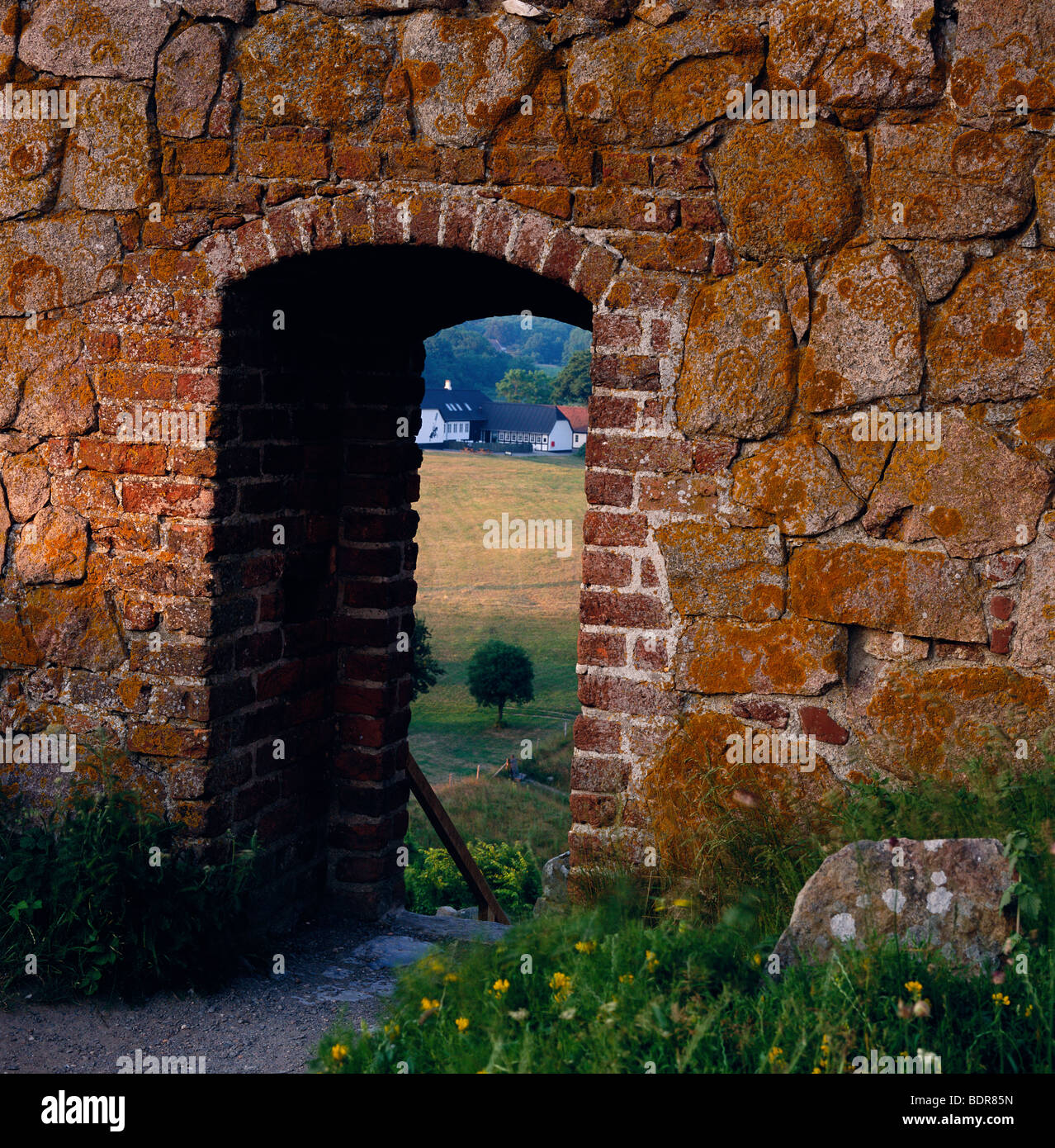 Hammershus, Bornholm, Denmark Stock Photo - Alamy