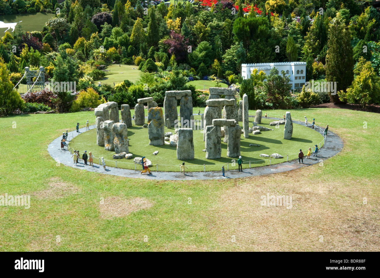 Model of Stone Henge UK Stock Photo - Alamy