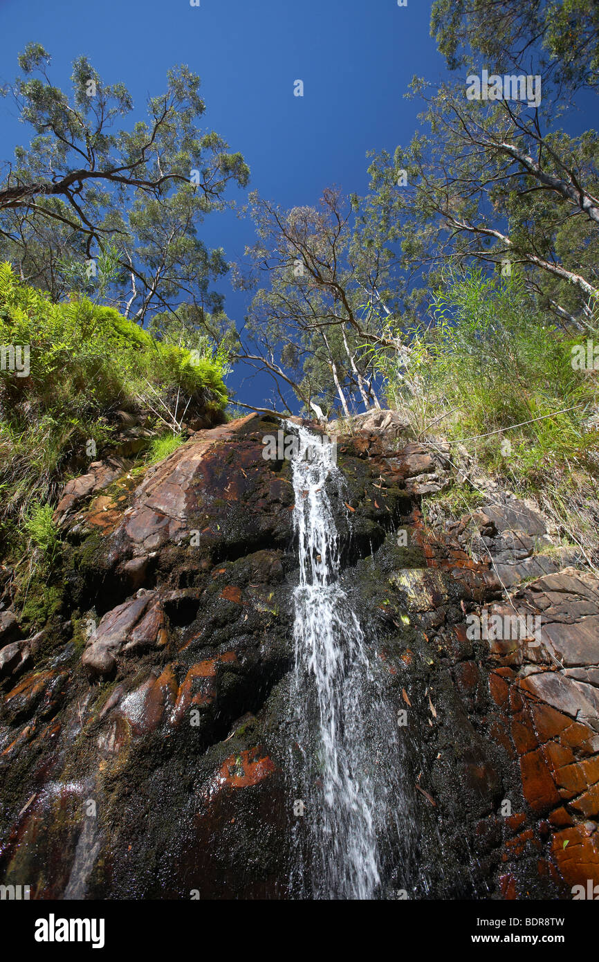 Natural waterfall scene Stock Photo - Alamy