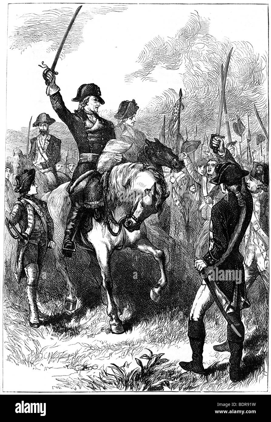 American revolution soldier sword hi-res stock photography and images ...